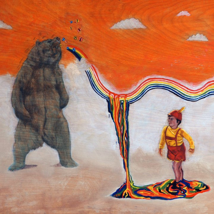 "Draw the sloth with a croissant boomerang wearing a Superman shirt and ...